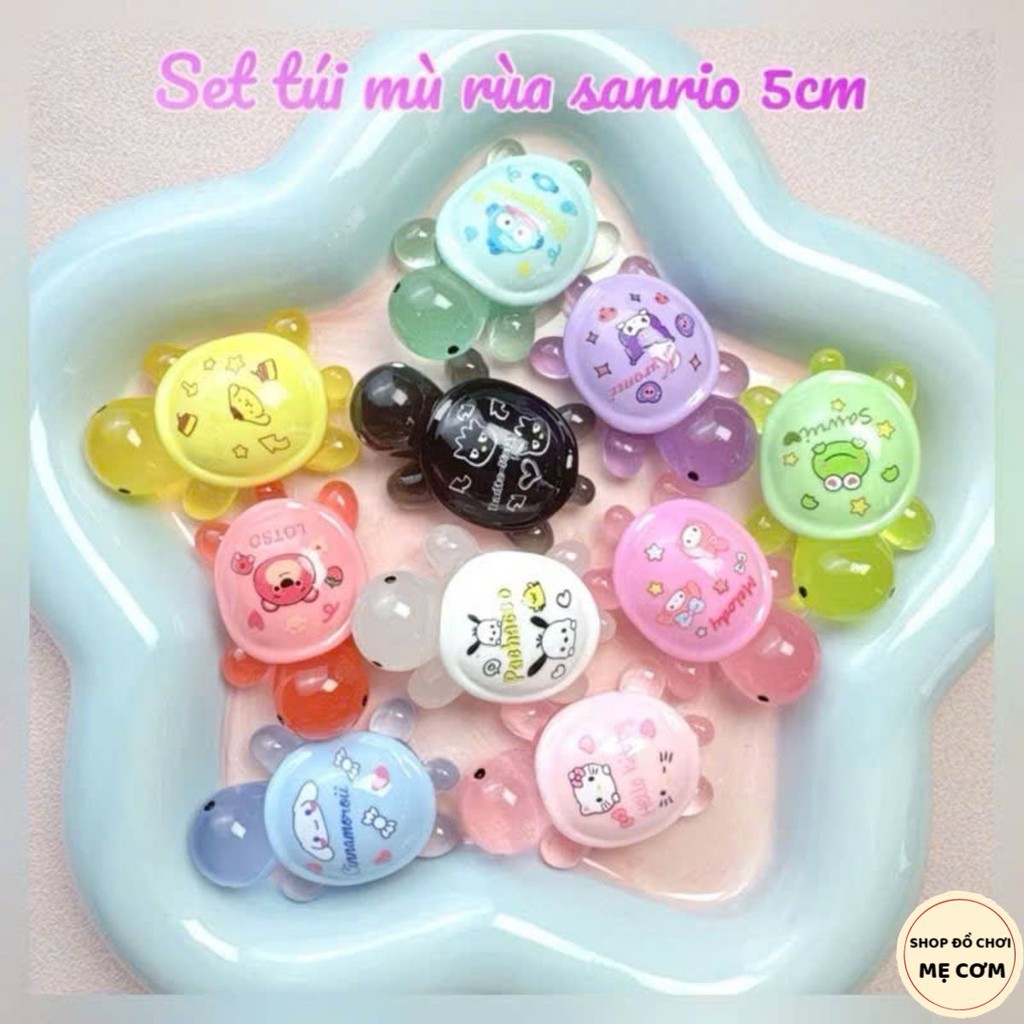 [Tự Xé] Túi Mù Moi Rùa 5cm Dạ Quang Siêu Cute Quà Bất Ngờ Blind Bag ...