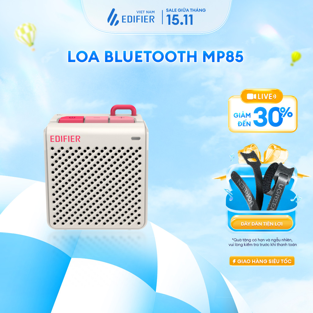 Loa Bluetooth V5.3 Wireless EDIFIER MP85 | Thời lượng pin 8H | Edifier ...