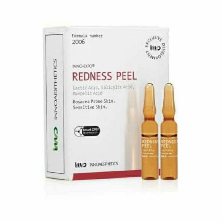 Tinh chất peel da INNO - EXFO Redness Peel dành cho da nhạy cảm 6 ống x ...