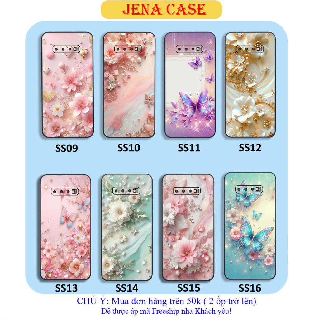 Ốp lưng Samsung S10 / S10 5G / S10 Plus / S10+ in hình hoa đẹp lung ...