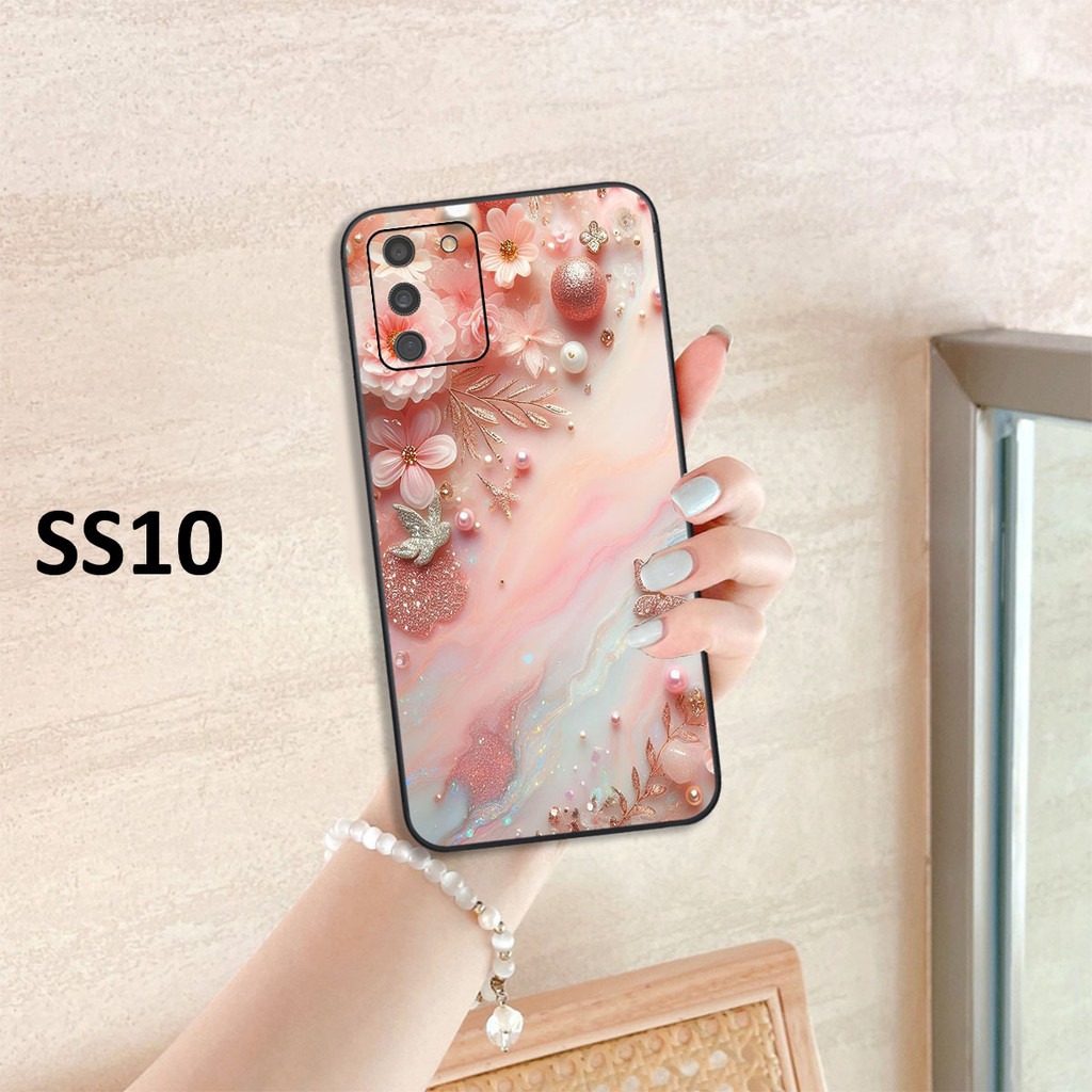 Ốp lưng Samsung S10 Lite in hình hoa đẹp lung linh cho nam nữ | Shopee ...