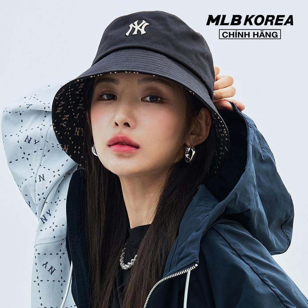 MLB - Nón bucket unisex Diamond Monogram Point 3AHTM103N-50BKS | Shopee ...