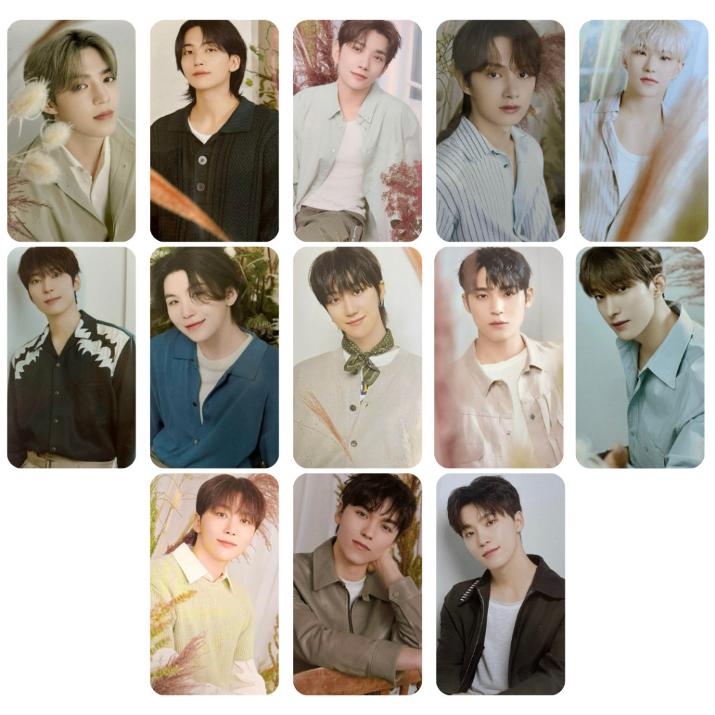 SEVENTEEN CAFE 2024 MORNING GREEN BENEFIT OFFICIAL PHOTO CARD / S.COUPS ...