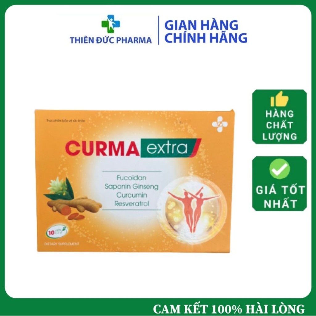 Curma Extra Hỗ Trợ Giải Độc Gan, Bổ Sung Các Chất Chống Oxy Hỗ Trợ Tăng ...