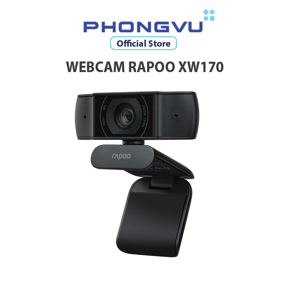 Webcam Rapoo XW170 - Bảo hành 24 tháng | Shopee Việt Nam
