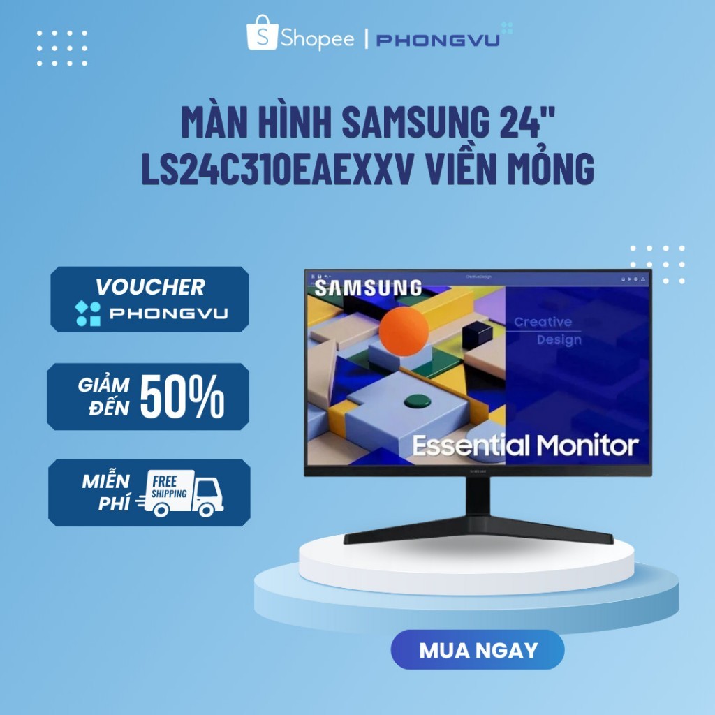 Màn hình LCD Samsung 24" LS24C310EAEXXV (1920 x 1080/ IPS/ 75Hz/ 5 (GTG ...