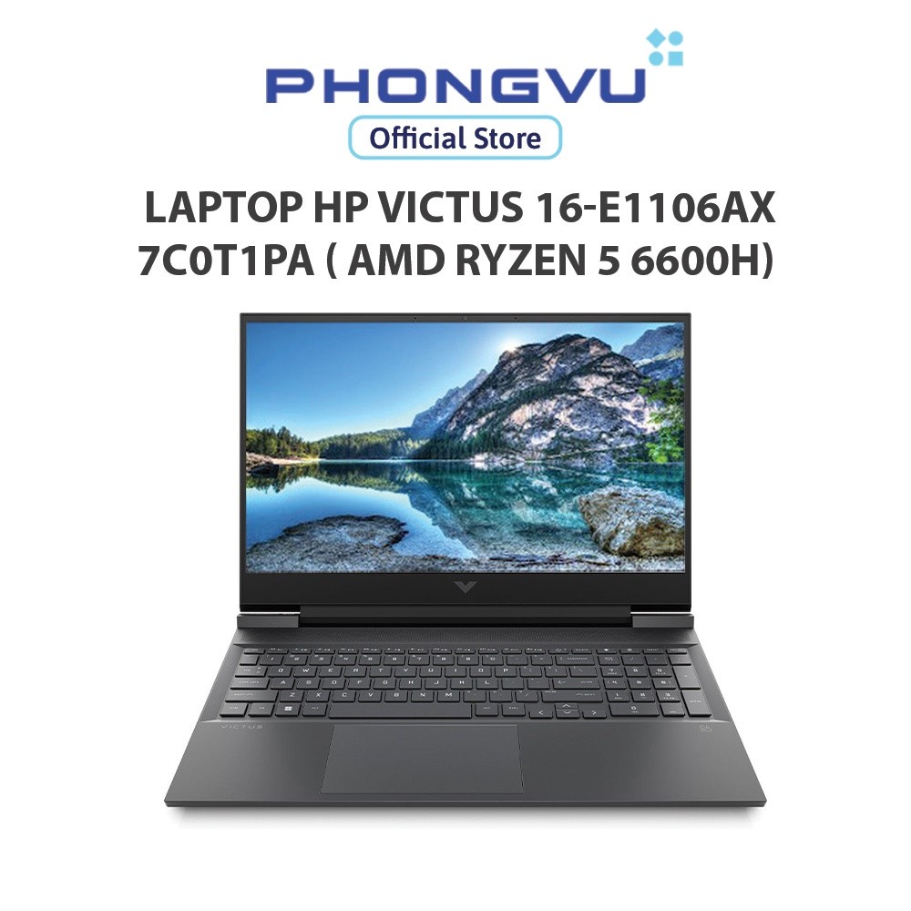 [Mã ELHP128 giảm 12% đơn 10TR] Máy tính xách tay/ Laptop HP Victus 16-e1106AX (7C0T1PA) (AMD ...