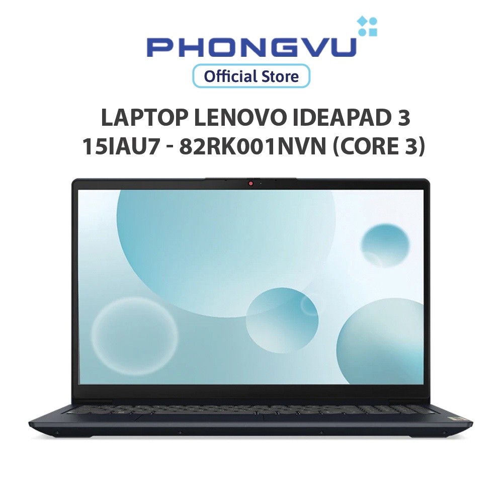 Laptop Lenovo IdeaPad 3 15IAU7 (i3-1215U/RAM 8GB/512GB SSD/ Windows 11) | Shopee Việt Nam