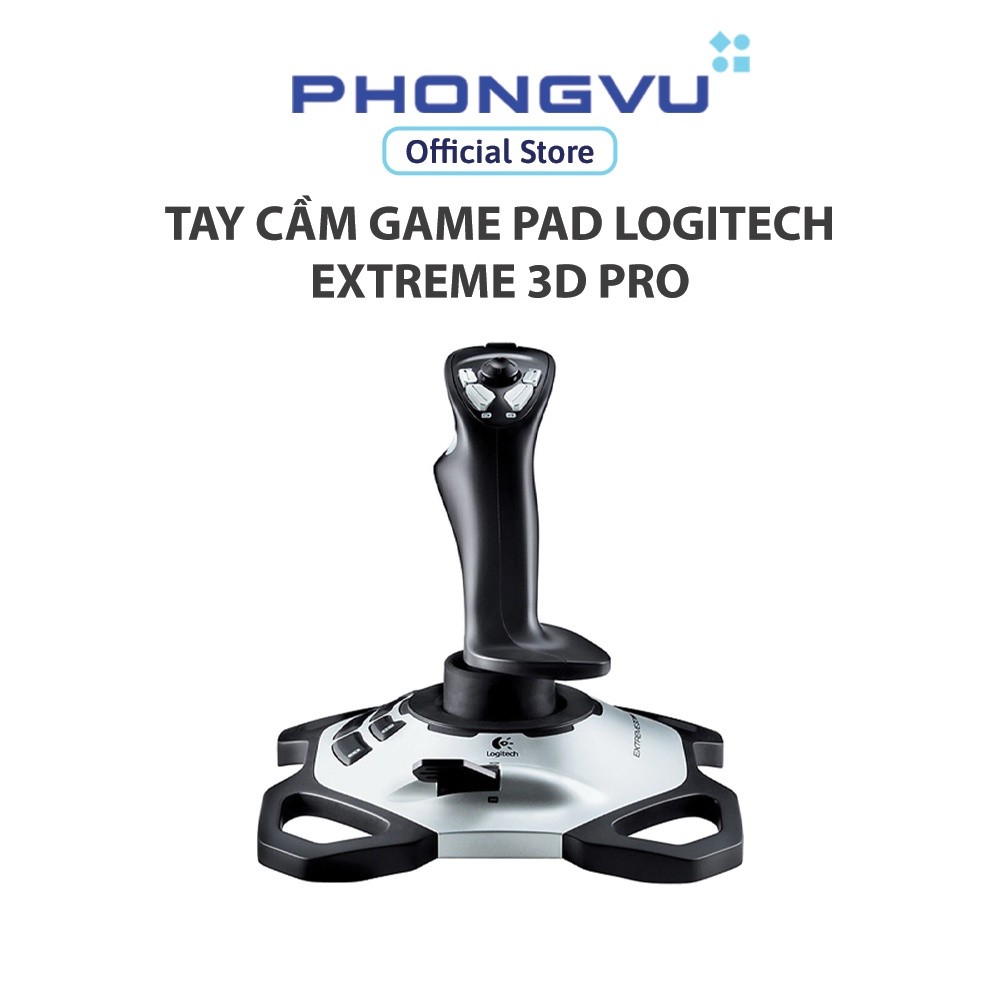 Tay cầm Game pad Logitech Extreme 3D Pro - Bảo hành 12 tháng | Shopee ...