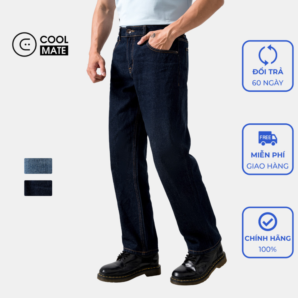 Coolmate x Copper Denim | Quần Jeans dáng Straight mặc thoải mái ...