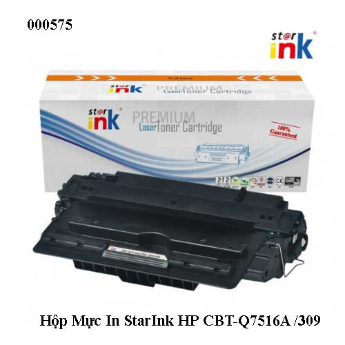 Hộp Mực In StarInk HP CBT-Q7516A /309 ( Hộp mực 16A ) - Có lỗ đổ mực- Hàng chính hiệu - Full Vat ...