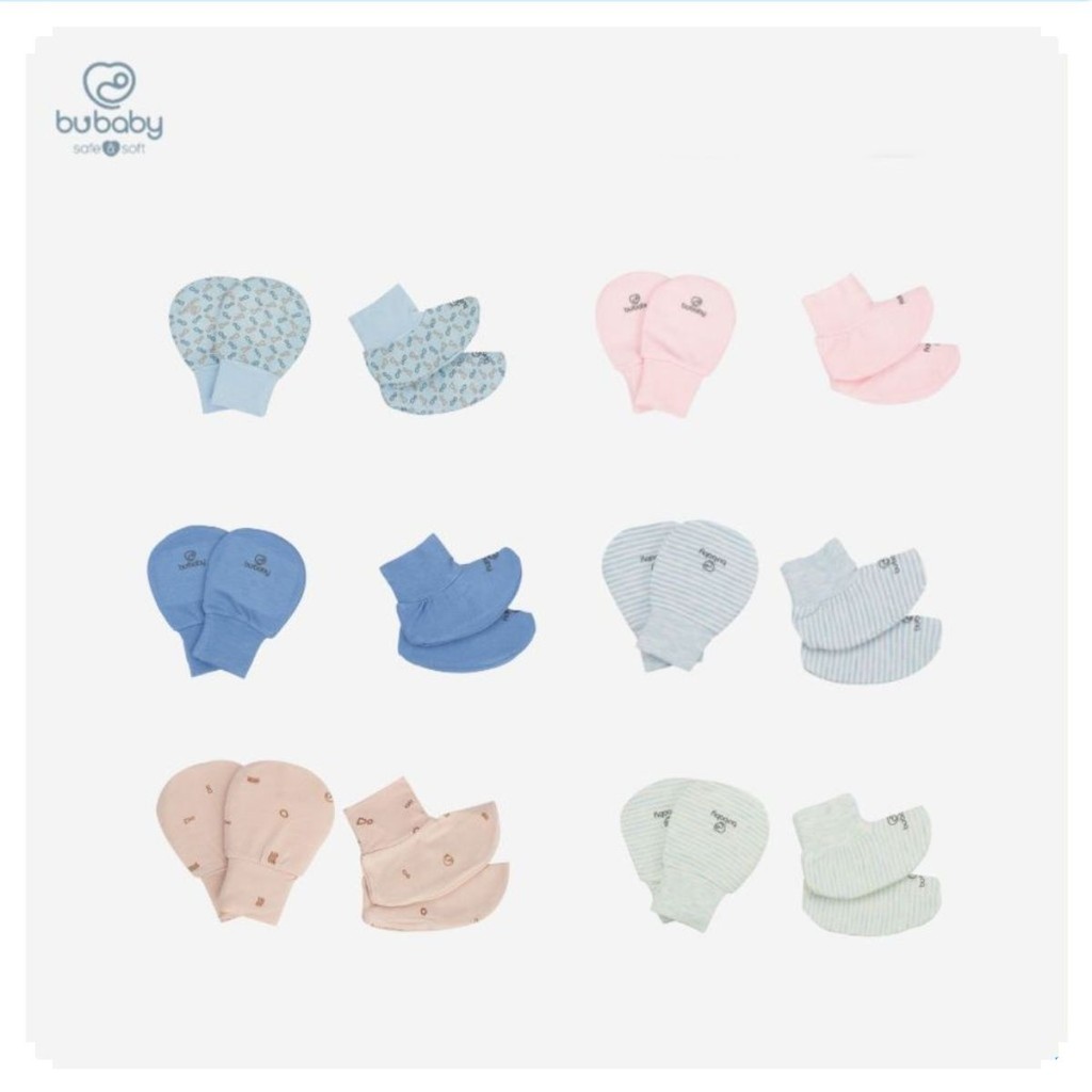BuBaby Tổng hợp các set Bao Tay Bao Chân BU baby sợi tre mềm mướt | Phụ ...