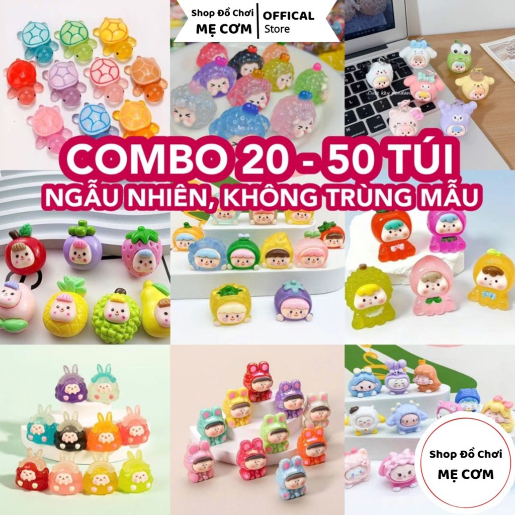 (Mua 10 túi to tặng 10 túi bé)Combo 10-20 túi mù ngẫu nhiên, túi mù ...