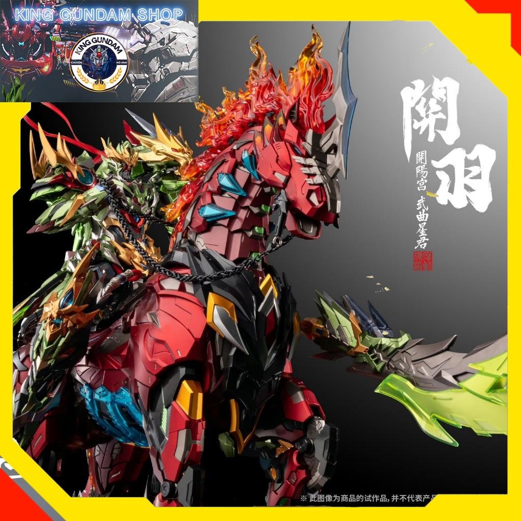 ( HÀNG CÓ SẴN ) Mô Hình Ráp Sẵn Metal Build MNQ-XH09X Guan Yu + Chi Yan ...