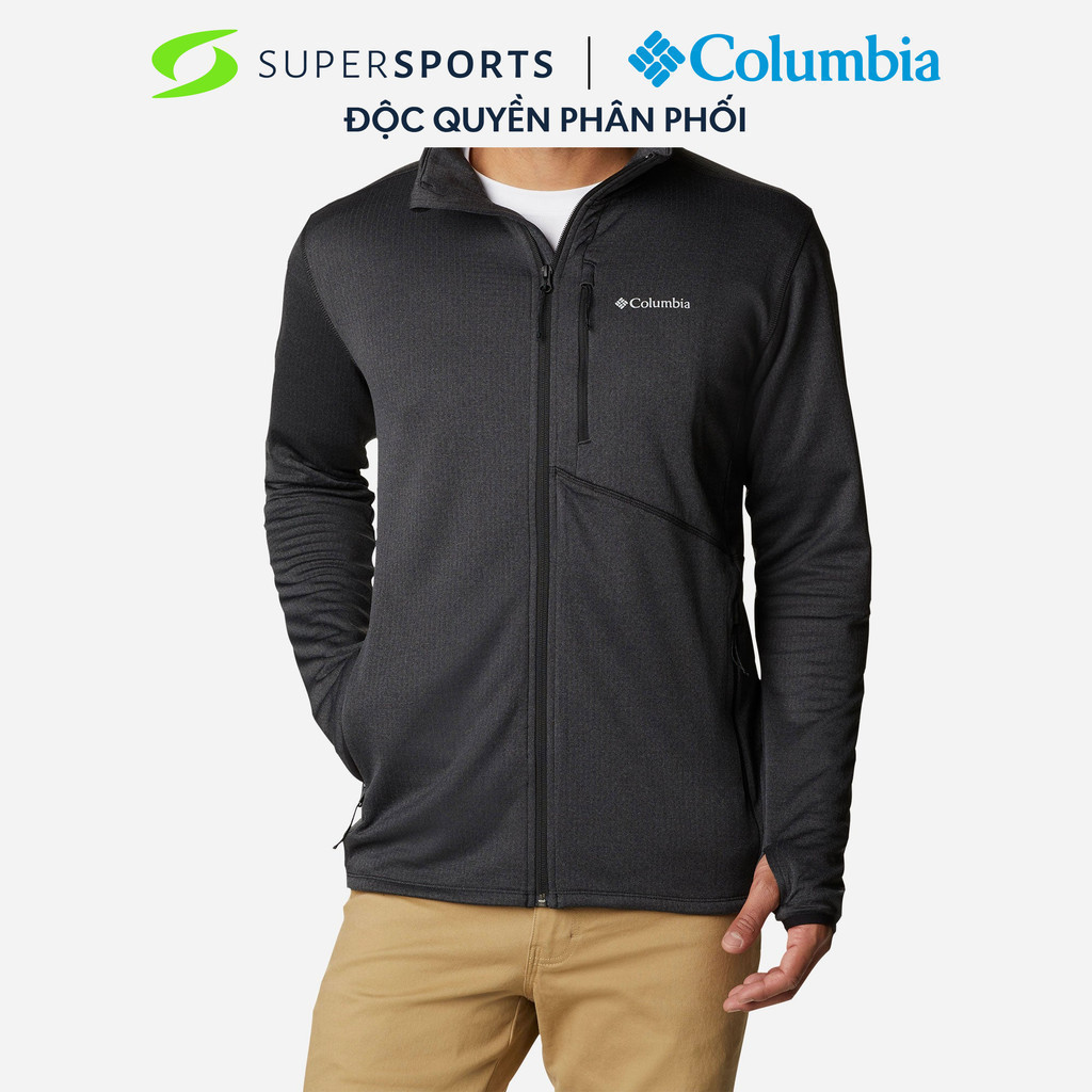 Áo Khoác Nhanh Khô Nam Columbia Park View™ Fleece Full Zip - Đen - 1952225010 | Shopee Việt Nam