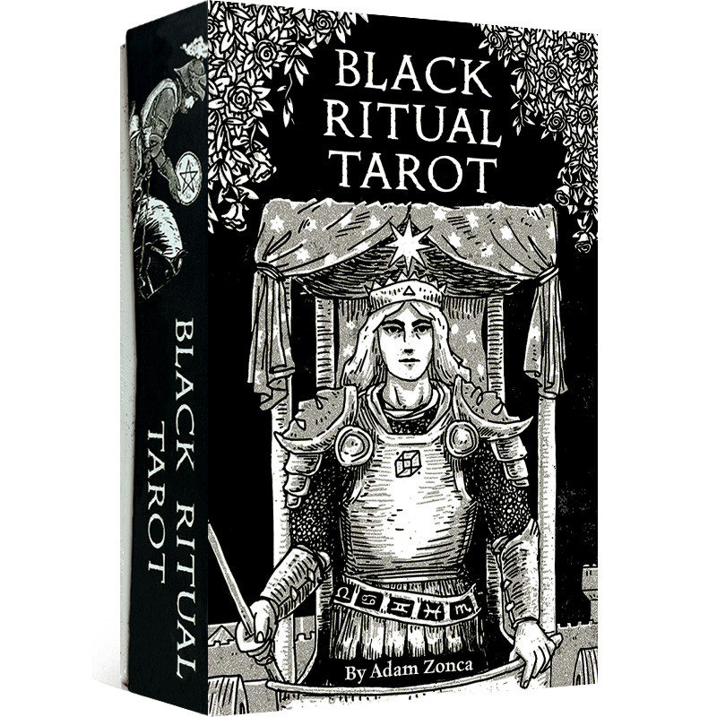 Bộ Bài Black Ritual Tarot (Mystic House Tarot Shop) - Bài Gốc Authentic ...