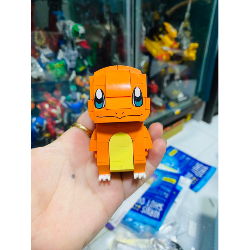 Mô hình lắp ráp Keeppley Pokemon Charmander Qman Building Blocks Toy ...