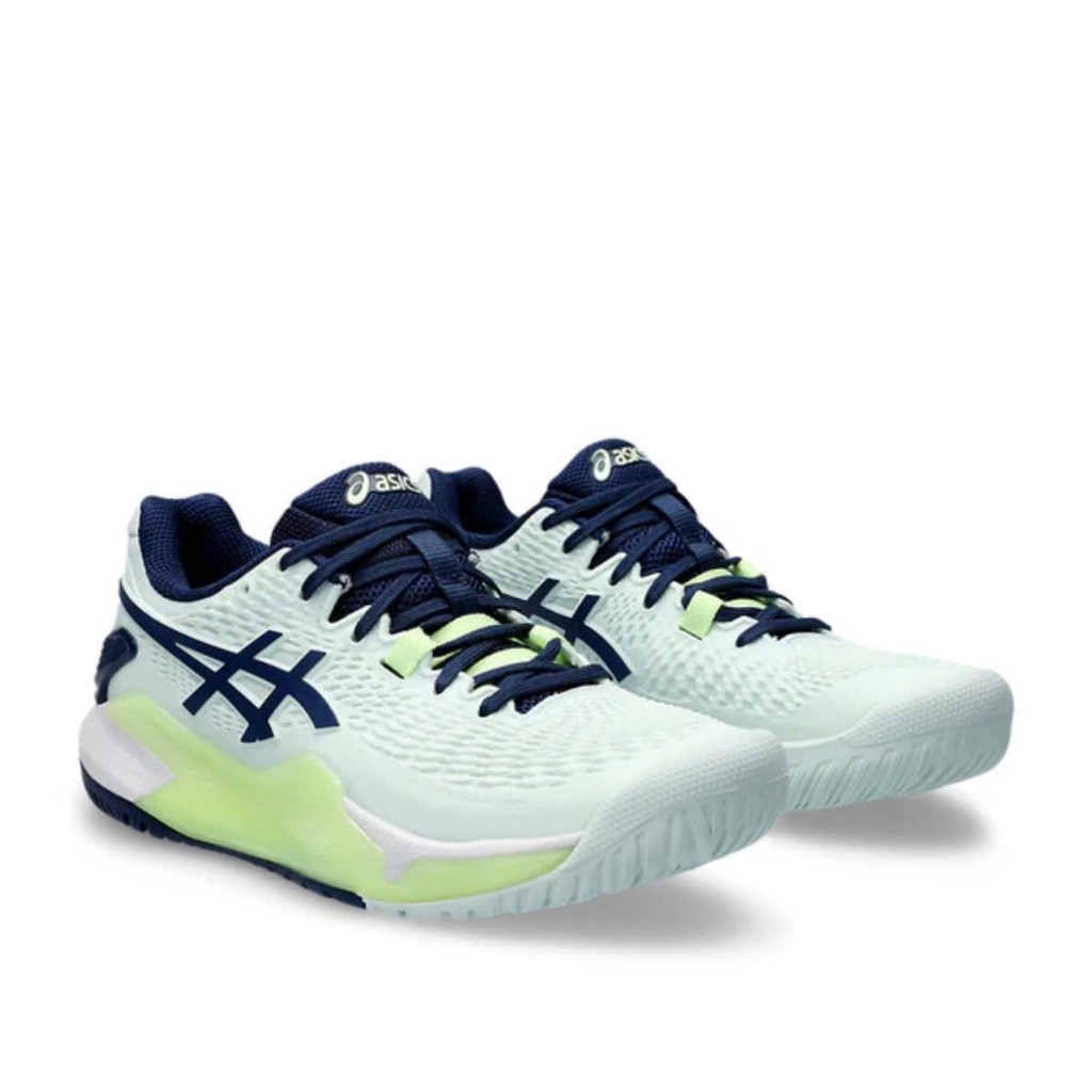 GIÀY CHÍNH HÃNG ASICS Gel Resolution 9 Pale Mint Blue | Shopee Việt Nam