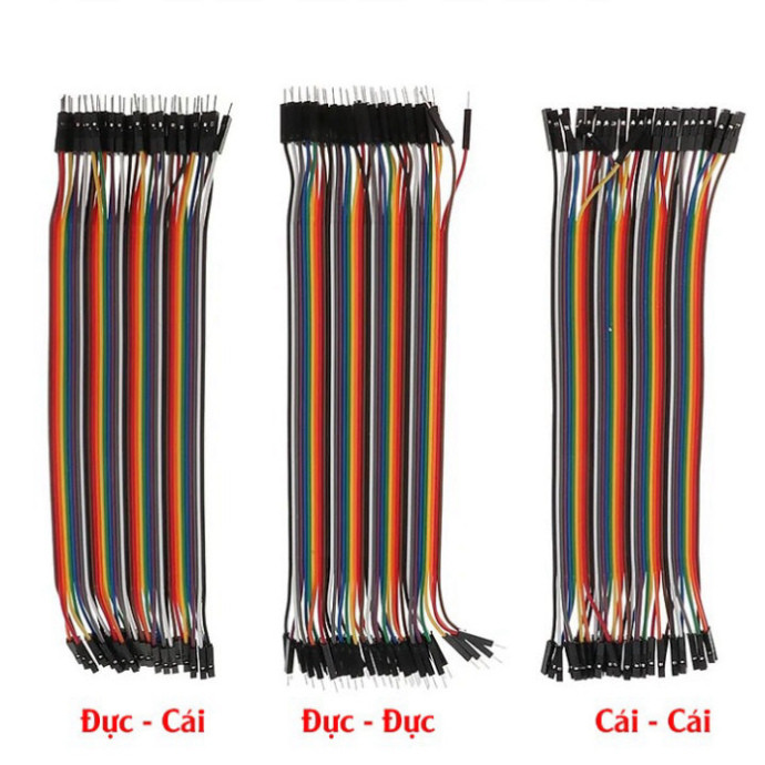 Bộ 10 Sợi Dây Cắm Breadboard - Dây Cắm Test Mạch Nhiều Màu Sắc ...