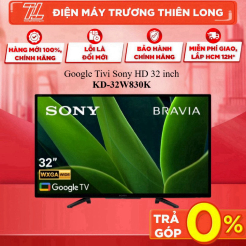 KD-32W830K - Google Tivi Sony HD 32 inch KD-32W830K Công nghệ X-Reality ...