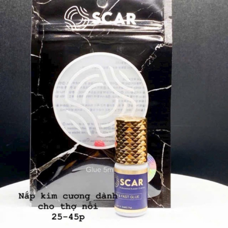 Keo nối mi Oscar Xanh 5ml tốc độ 0,5–1 s (DỤNG CỤ NỐI MI CHAU MEY MEY ...