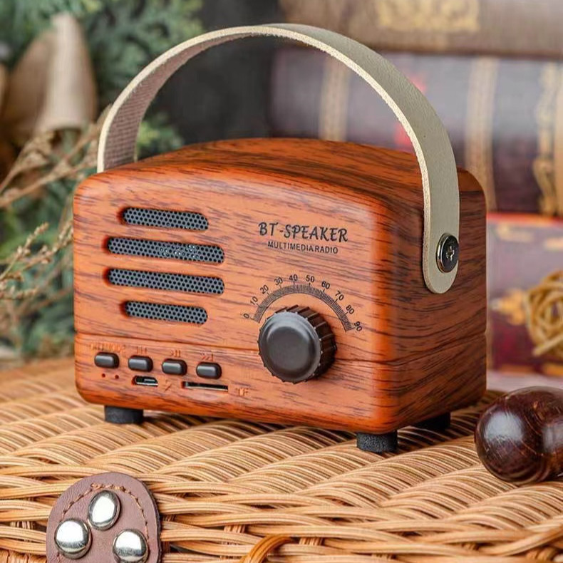 Loa Retro Không Dây Mini, Loa Siêu Trầm Bluetooth, Đồ Trang Trí Máy ...