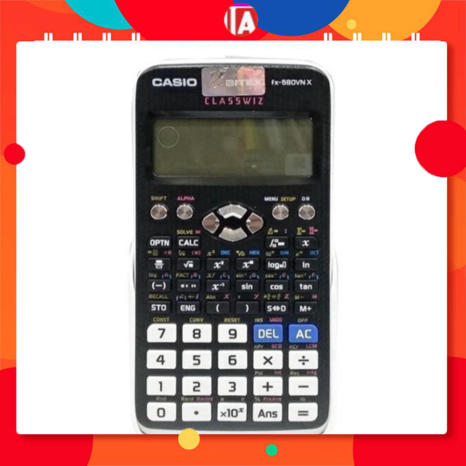 (DEAL RẺ) Bộ Máy Tính Casio FX 580 VN X - Màu Đen + 2 Bút Bi Pilot BP ...
