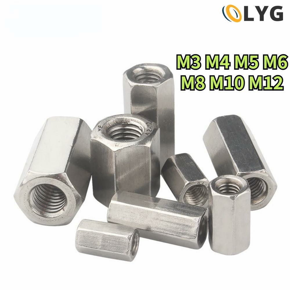[LYG]Khớp Nối Lục Giác Ren Trong Inox 304 - Gia Công Chính Xác, Phụ Kiện Cơ Khí, Kích Thước M3 ...