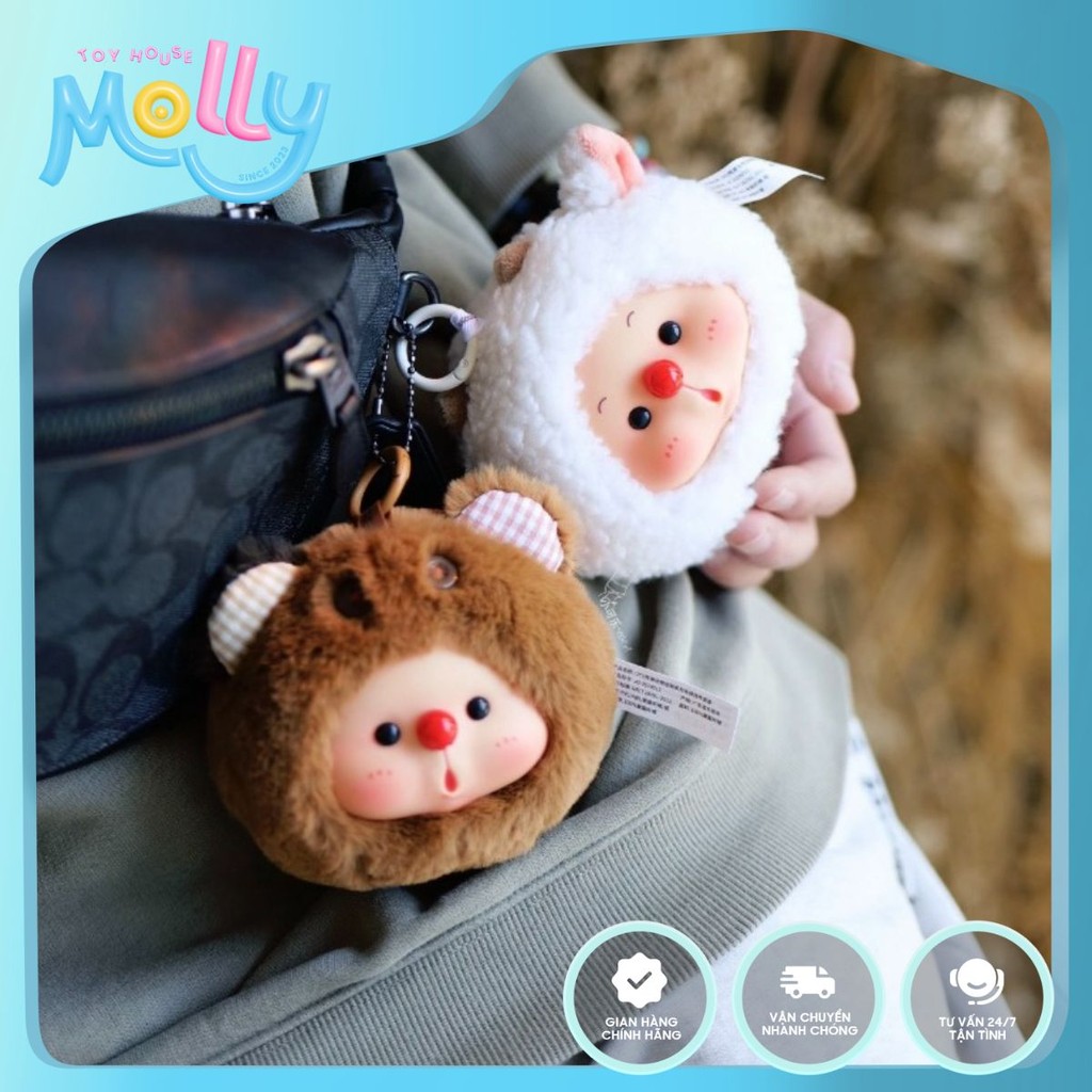 [SẴN- HỎA TỐC HCM] [Blind Box/ hộp mù chính hãng] Gấu bông móc khoá OYO ...