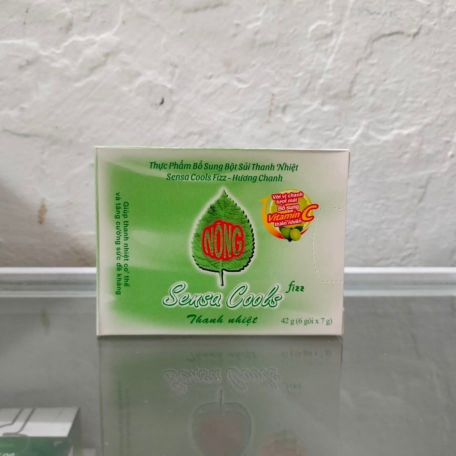 Bột Sủi Sensa Cools Thanh Nhiệt, Tăng Đề Kháng (Hộp 6 gói) | Shopee ...