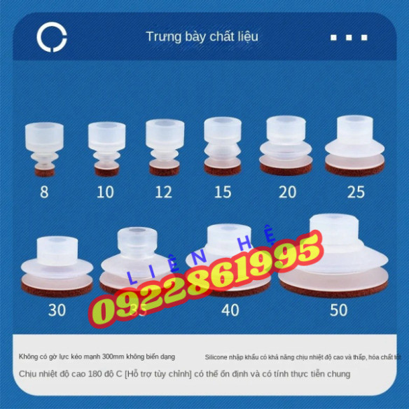 Cốc hút chân không SP-12 - MP-S12 - DP-S20 - SP-S25 - DP-S15 - MP-50 - SP-10 - SP-50 hàng mới ...