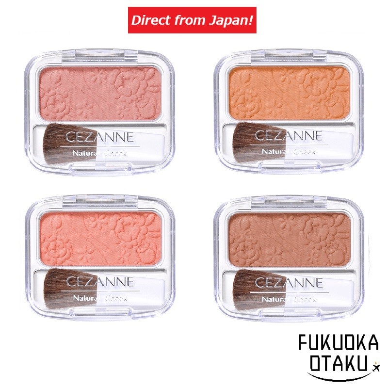CEZANNE Natural Cheek N 4 Colors Blush 【Direct from Japan】 | Shopee ...