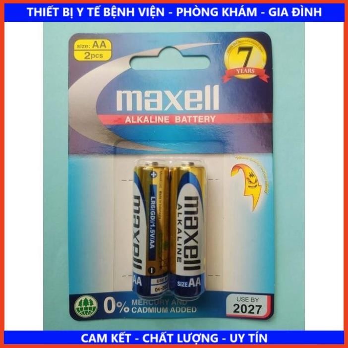 Pin AA / AAA Maxell Alkaline 1,5V - Hàng chính hãng, DÀNH CHO MÁY HUYẾT ...