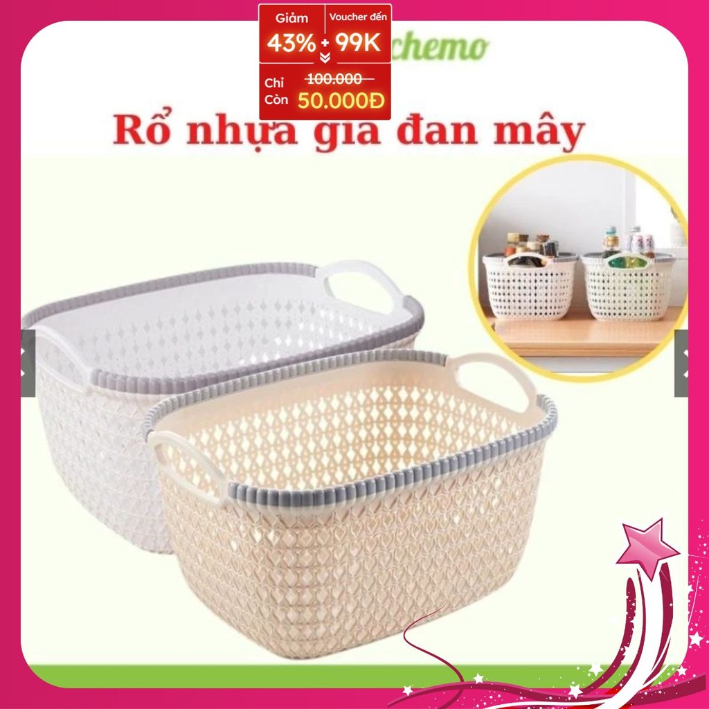 [bán chạy] rổ hoa to/ rổ nhựa đựng đồ gia đình, đựng tài liệu Giỏ hoa ...