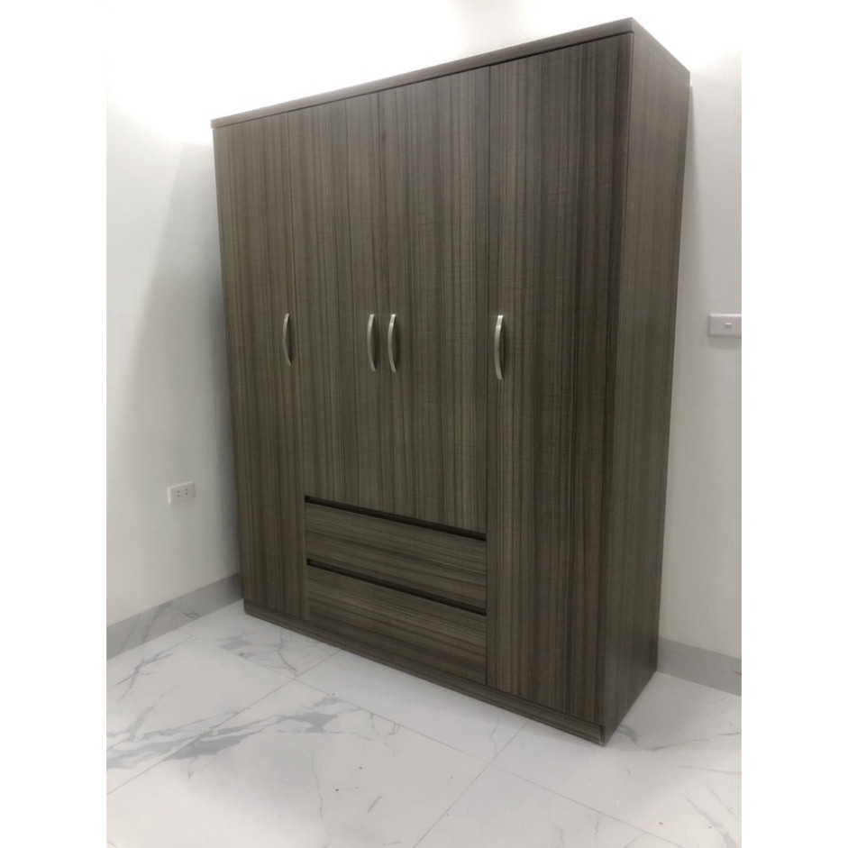 Tủ quần áo gỗ công nghiệp 1m6 x2m- màu 7328 | Shopee Việt Nam