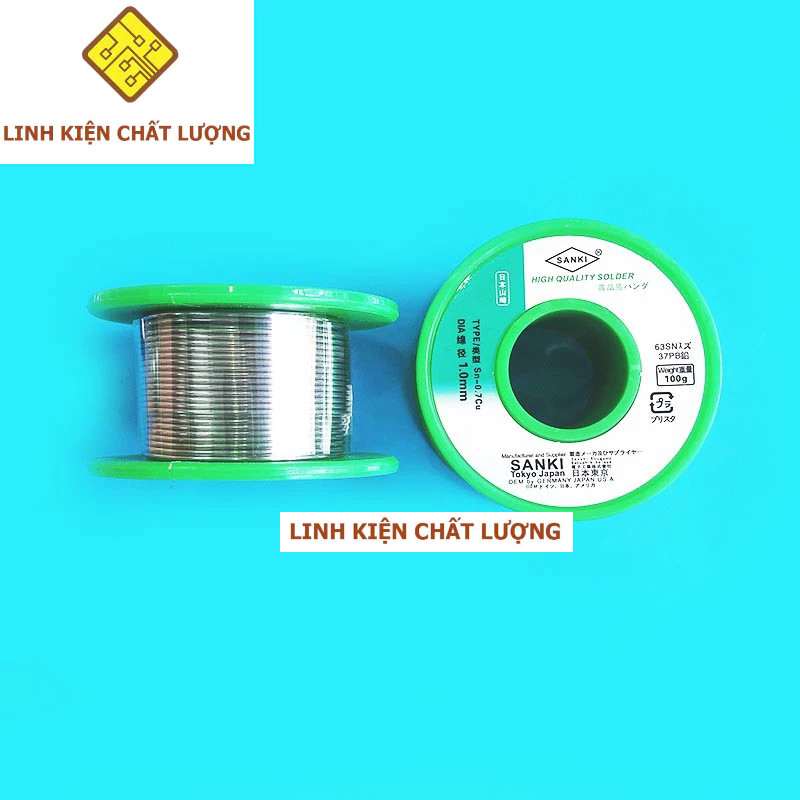 Thiếc hàn SANKI JAPAN 1.0mm 100G Sn63/37 | Shopee Việt Nam