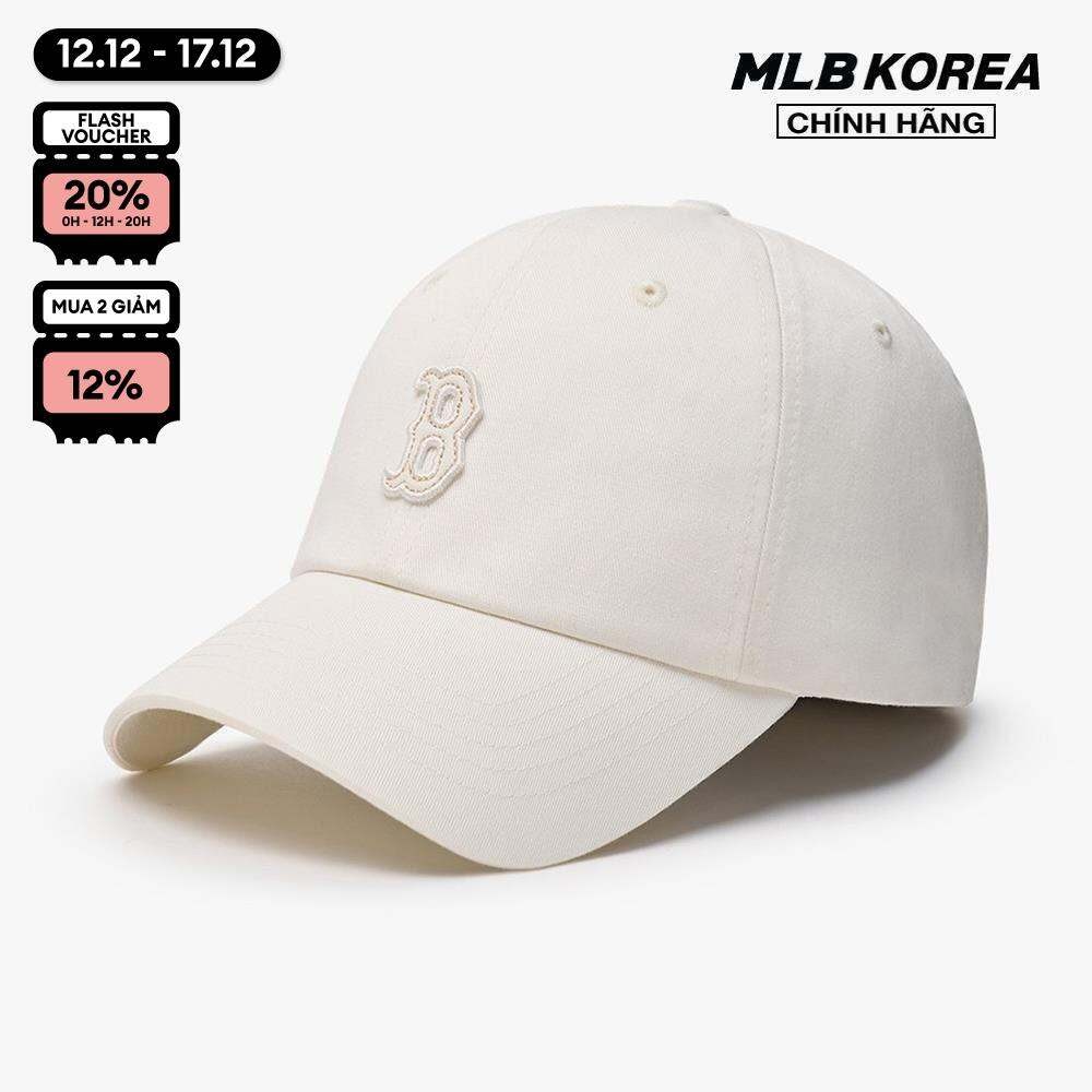 MLB - Nón bóng chày unisex Basic Small Logo Unstructured 3ACPB074N-43CRS | Shopee Việt Nam