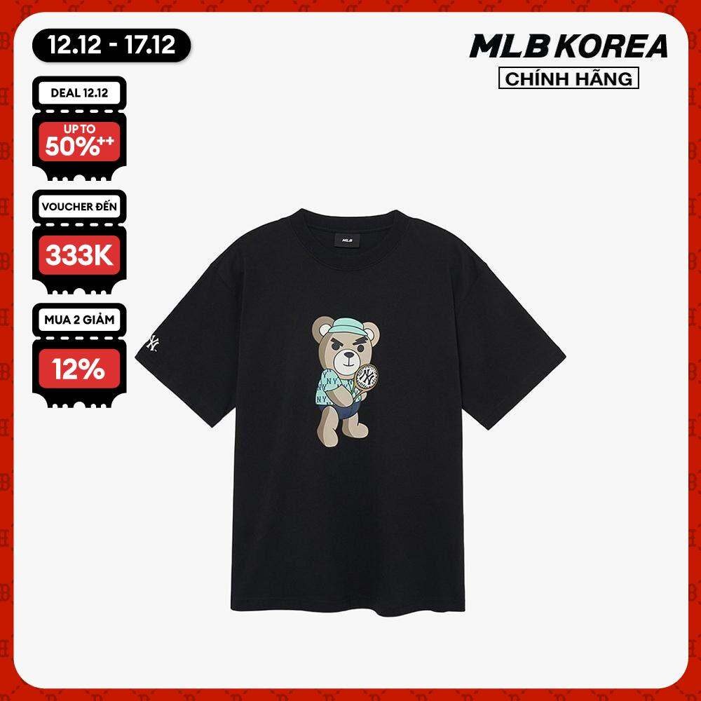 MLB - Áo thun unisex cổ tròn tay ngắn phom suông hiện đại 3ATSE0333 ...