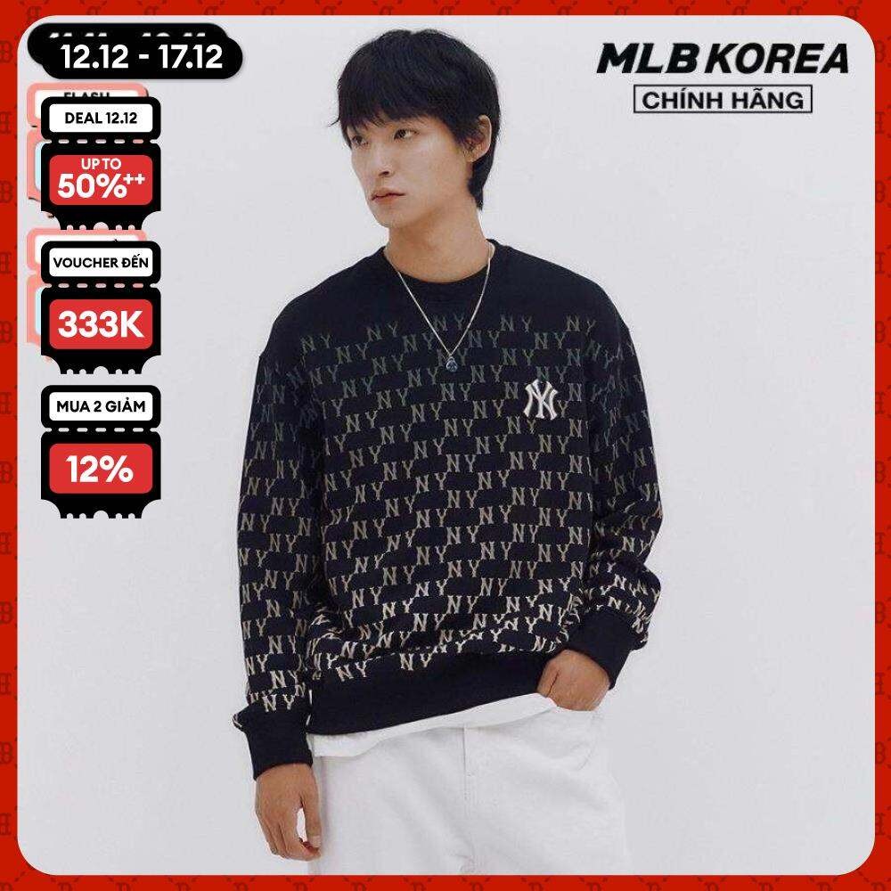 MLB - Áo sweatshirt unisex cổ tròn tay dài Classic Gradient Monogram ...