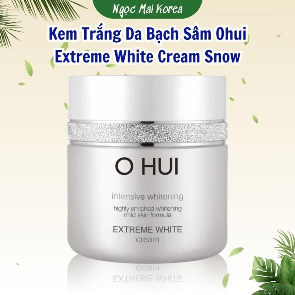 (CHÍNH HÃNG) Kem Dưỡng Trắng Da Bạch Sâm Cấp Ẩm Làm Mờ Thâm Sạm Chống ...