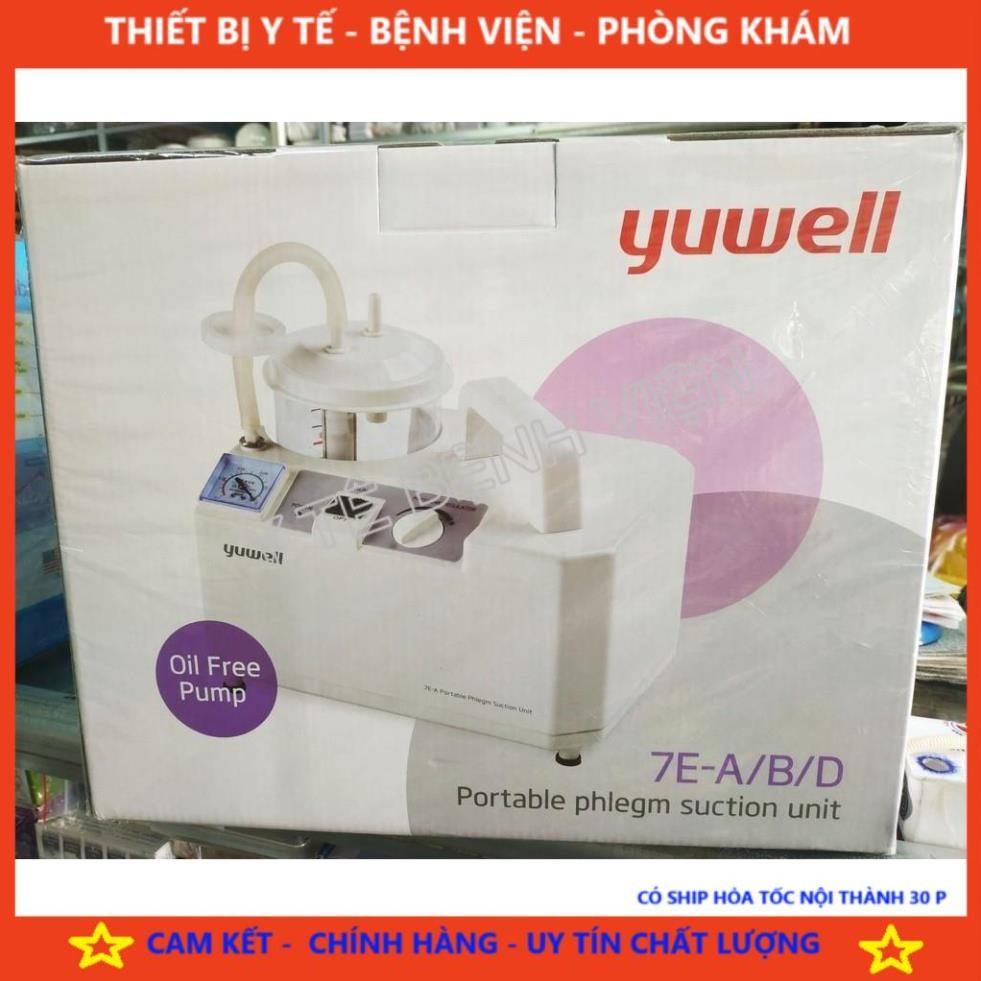 Máy Hút Dịch Hút Đờm Mũi Họng 1 Bình Yuwell 7E-A - CHÍNH HÃNG | Shopee Việt Nam