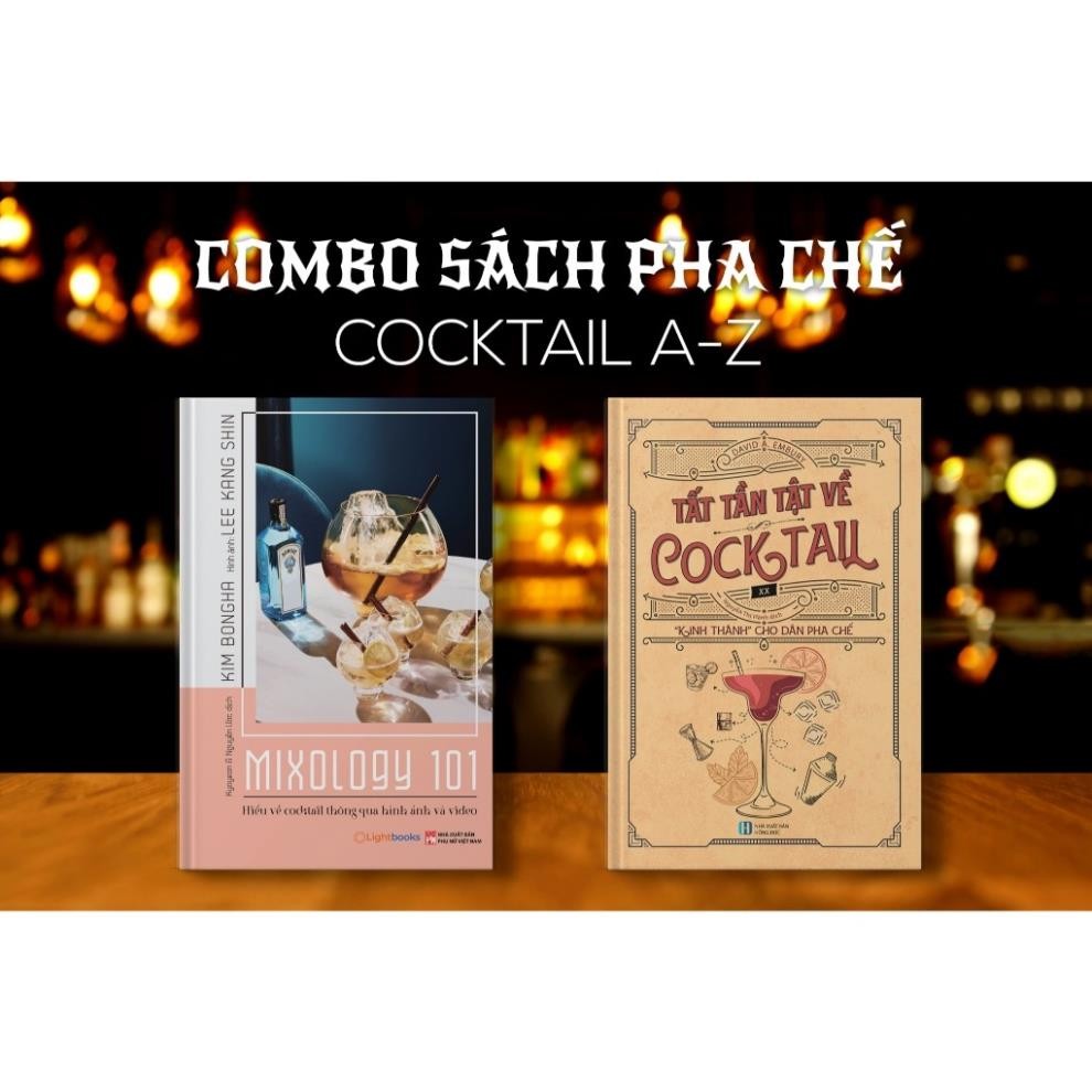 Sách Dạy Pha Chế - Combo Tất Tần Tật Về Cocktail, Mixology 101 (lẻ tùy chọn) - LightBooks ...