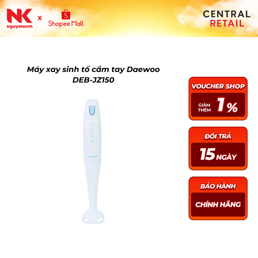 Máy xay sinh tố cầm tay Daewoo DEB-JZ150 | Shopee Việt Nam