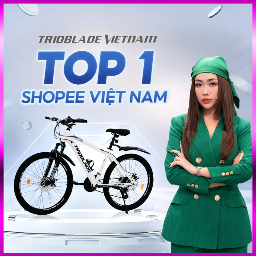 Xe đạp địa hình TRIOBLADE Việt Nam bộ đề 24 cấp độ số Mẫu Mới | Shopee ...