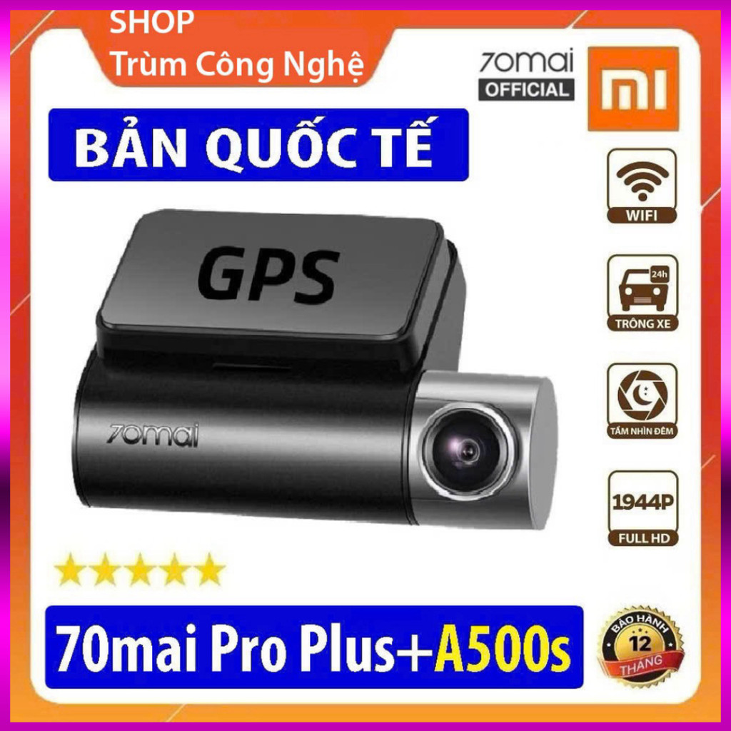 Camera Hành Trình Ô tô Camera hành trình 70Mai A500s Camera ô tô A500s ...