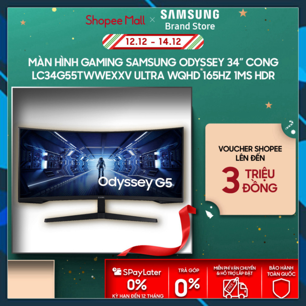 [Freeship] Màn hình Gaming Samsung Odyssey 34 inch Cong LC34G55TWWEXXV ...