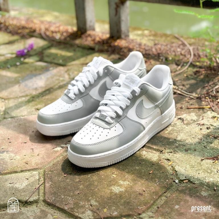[ Xả Chính Hãng ] Giày Air Force 1 White Light Grey (AF1 Xám Khói), Af1 ...