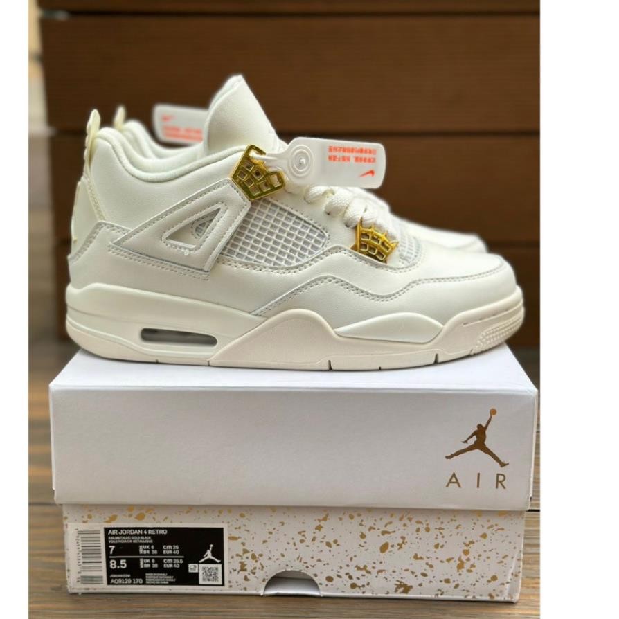 [1991sneaker] jordan 4 Retro 'Metallic Gold | Shopee Việt Nam