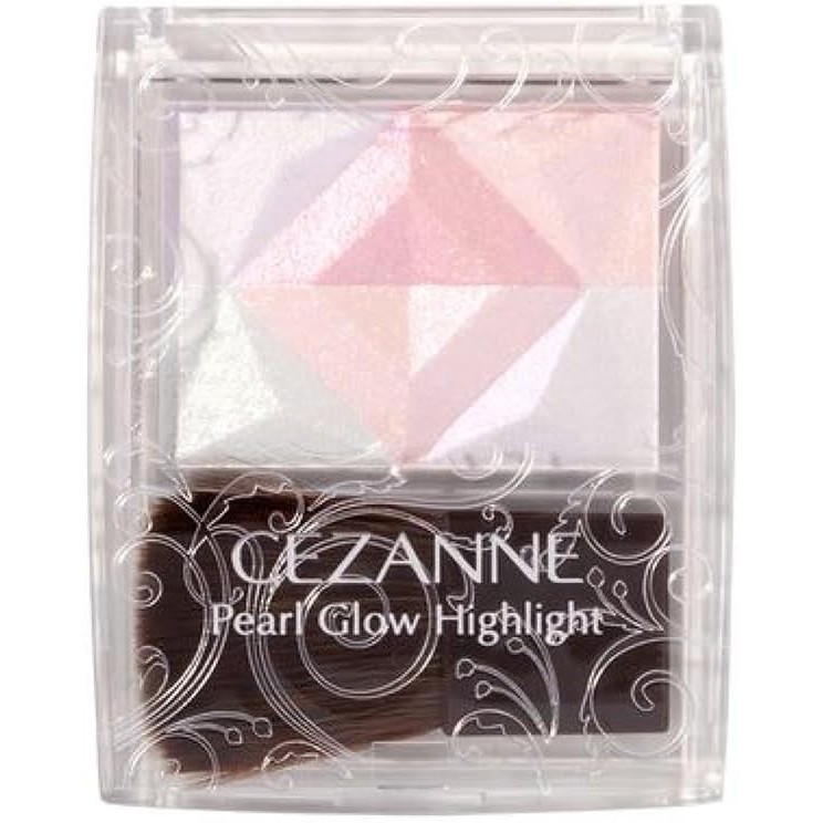 CEZANNE Pearl Glow Highlighter – 5 màu lựa chọn: 01 Champagne Beige, 02 Rose Beige, 03 Aurora ...