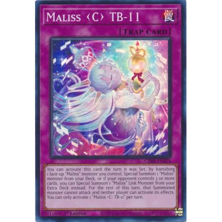 [ Bài Yugioh Chính Hãng ] Maliss C TB-11 - CRBR-EN024 - Super Rare 1st ...